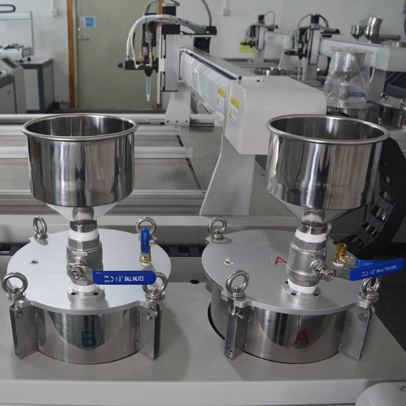 Epoxy Resin PU Glue Sticker Doming Machine Glue Dispensing Machine ...